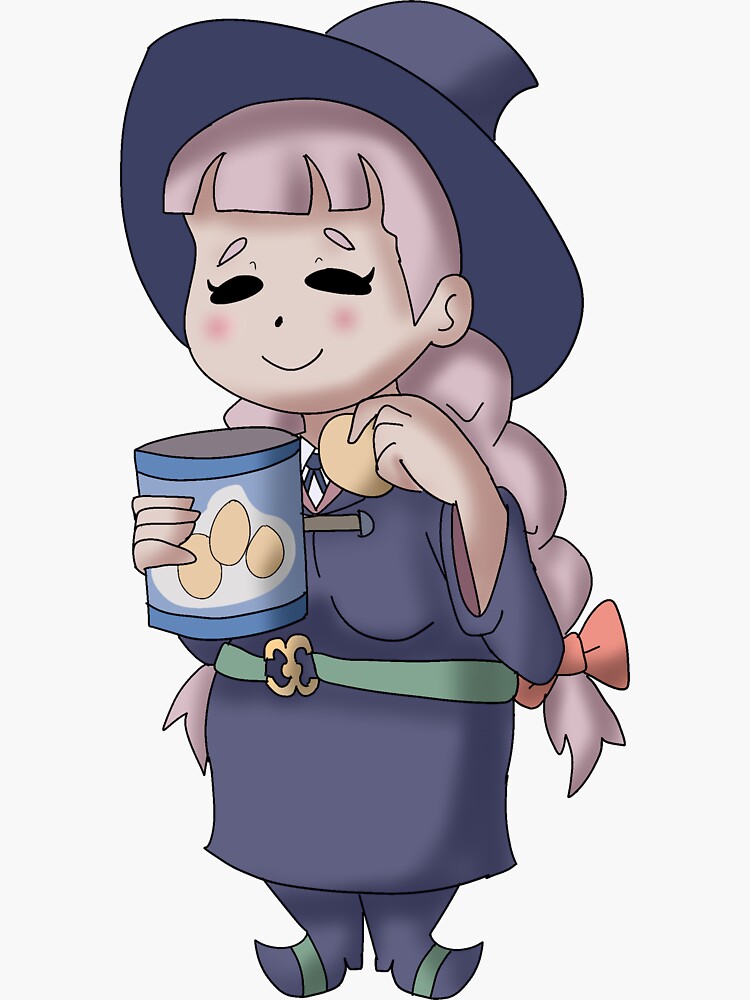 "Little Witch Academia- Chibi Jasminka" Sticker for Sale by Misseljebel ...