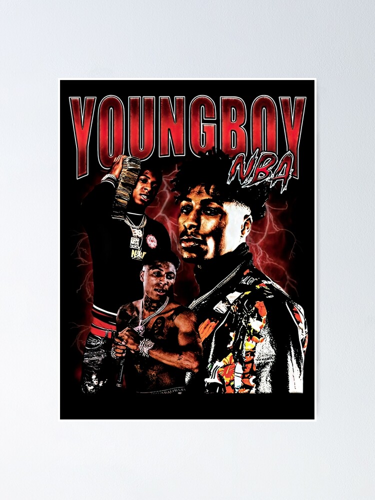 "Young Boy Never Broke Again NBA" Poster for Sale by AlejandroRay ...