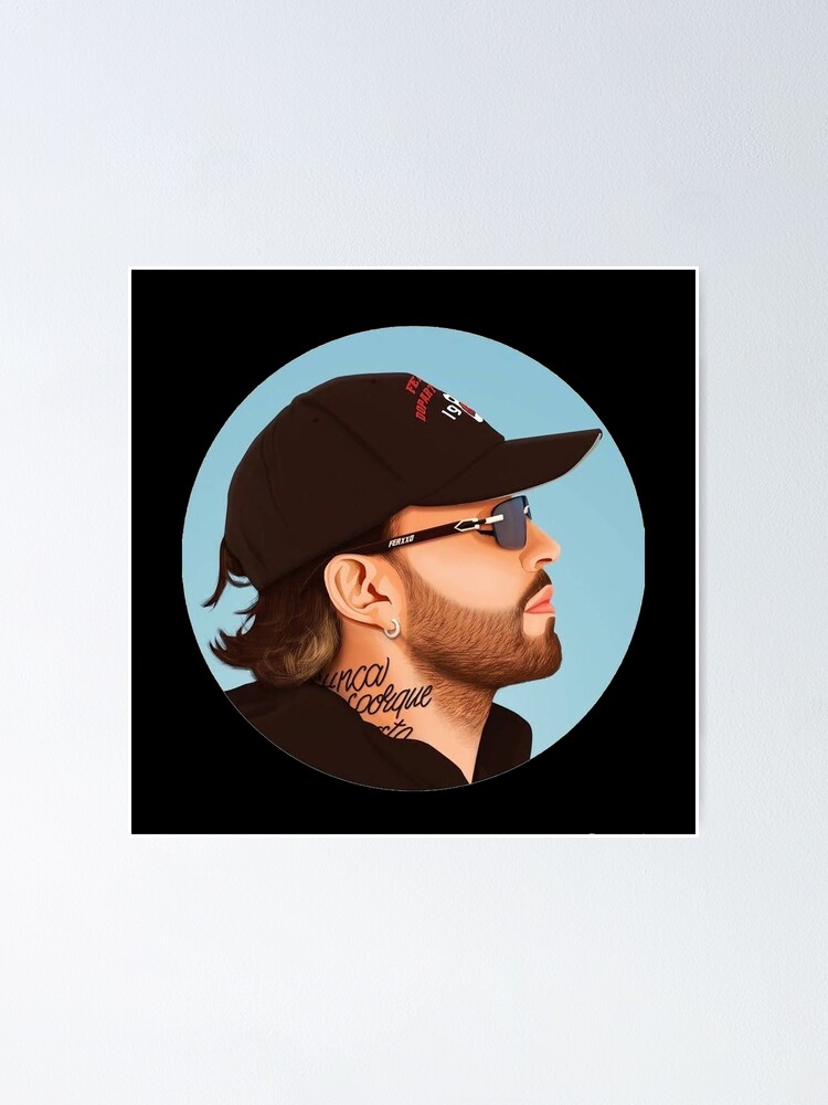 Póster «Camiseta de Feid animado Mor» de pintiita | Redbubble