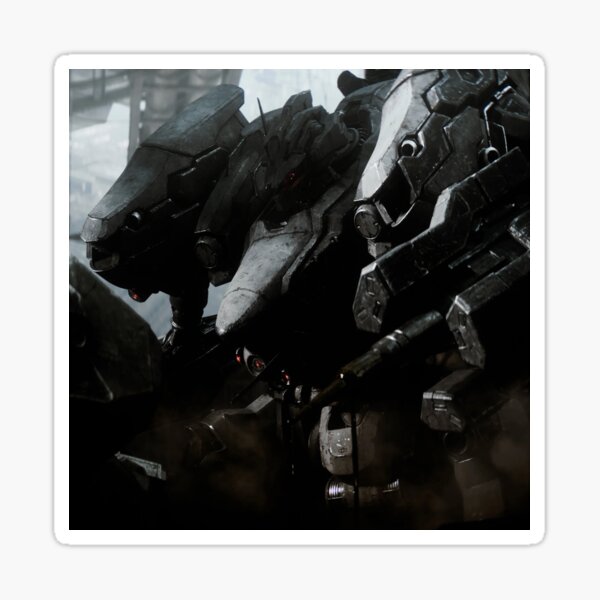 "Armored Core VI Mecha" Sticker for Sale by KristopherC | Redbubble