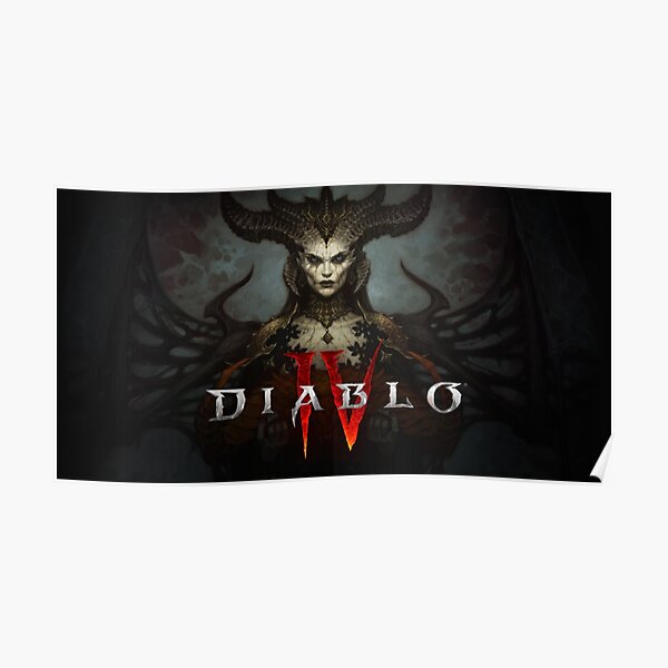 Poster « Diablo IV », par rubenwante | Redbubble