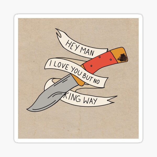 "The front bottoms - twin sized mattress flash art" Sticker for Sale by ...