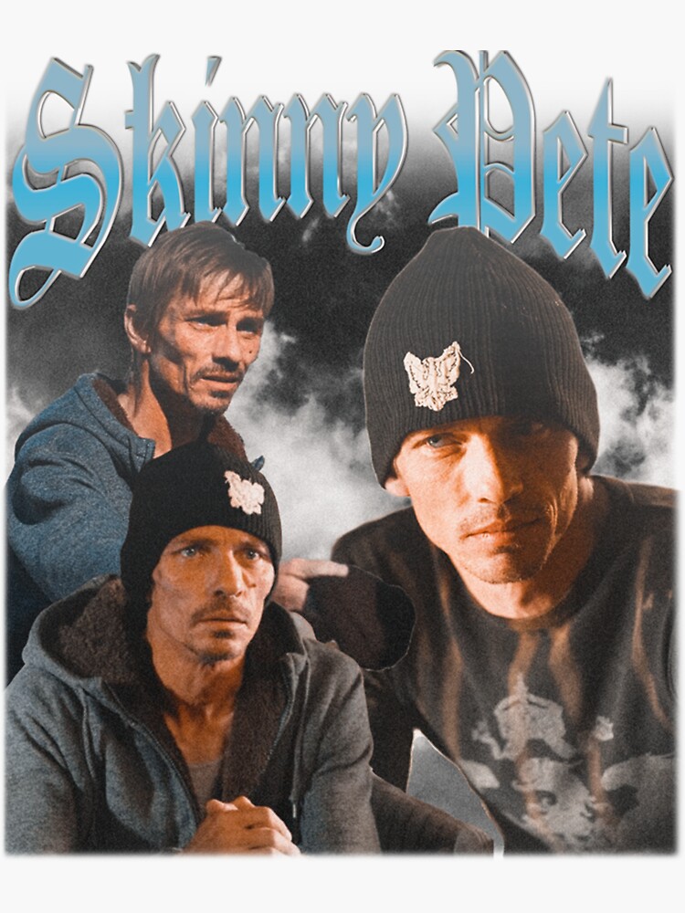 "SKINNY PETE Vintage 90s Rap Style, Skinny Pete Bootleg Fan " Sticker ...