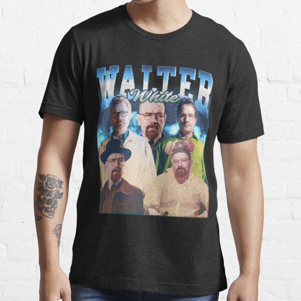 "WALTER WHITE Vintage 90s Rap Style, Walter White Bootleg Fan " T-shirt ...