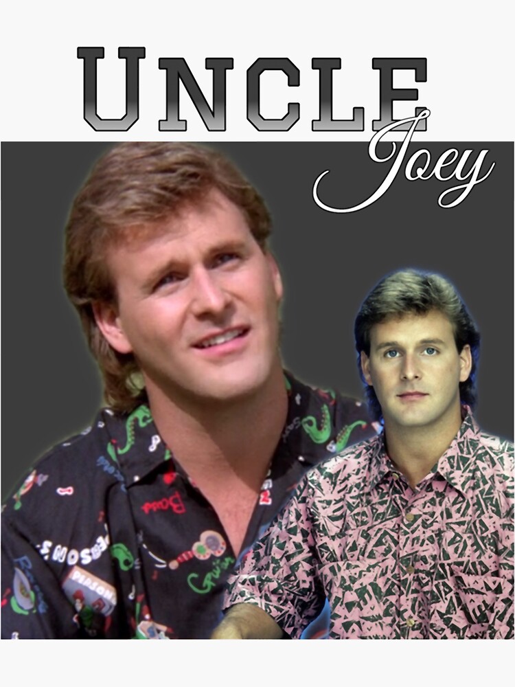 "Joey Gladstone Uncle Joey" Sticker for Sale by HerrProfDrGerno | Redbubble
