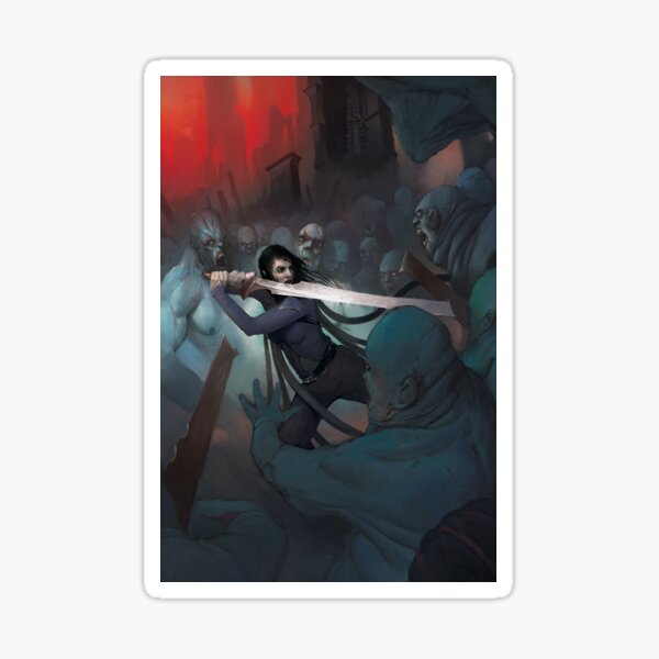 "Mistborn - The Final Empire" Sticker for Sale by FantasyKings | Redbubble