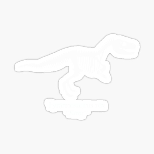 "Tyrannosaurus rex "King" Design - Stranger Things Inspired Dinosaur ...