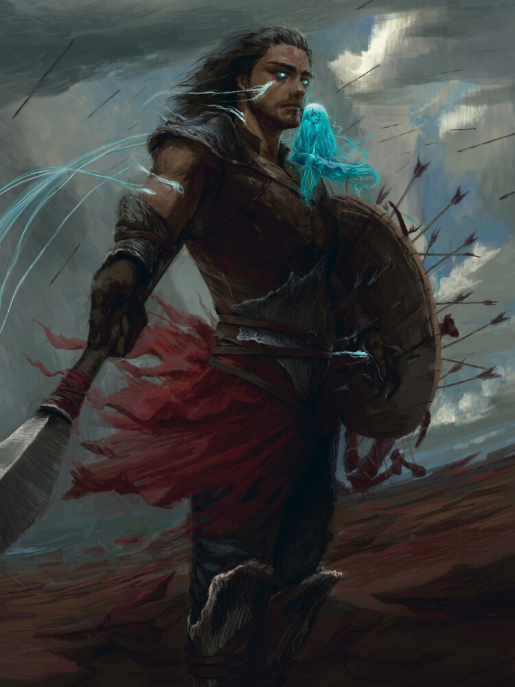 "The Way of Kings - Kaladin - Lone Warrior" T-shirt for Sale by ...