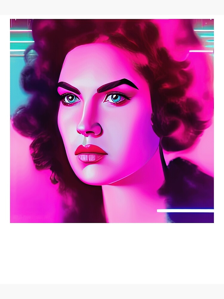 "Retrowave Synthwave 80s Character Design For The Eighties Music Lovers ...