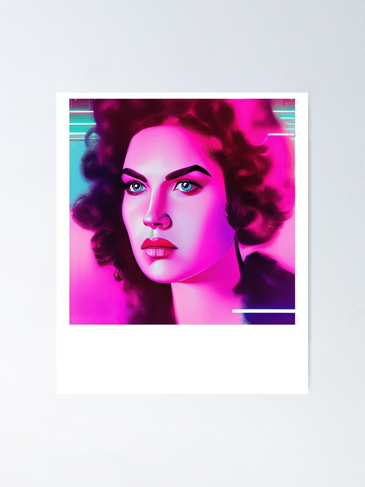 "Retrowave Synthwave 80s Character Design For The Eighties Music Lovers ...