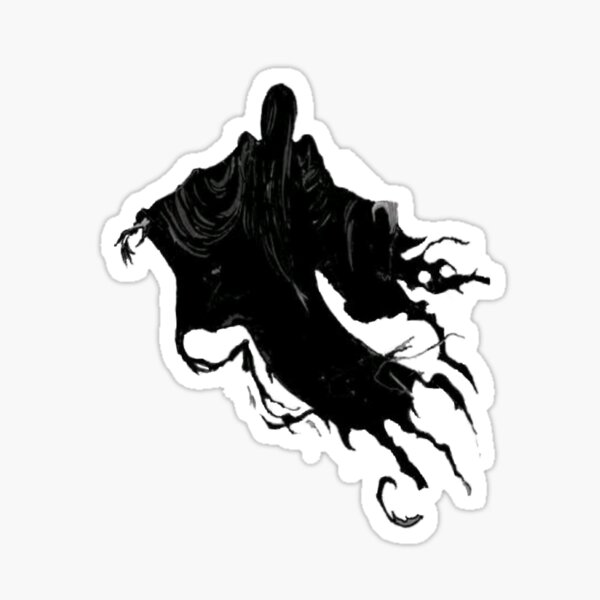 "Dementor sticker" Sticker for Sale by rubenwante | Redbubble