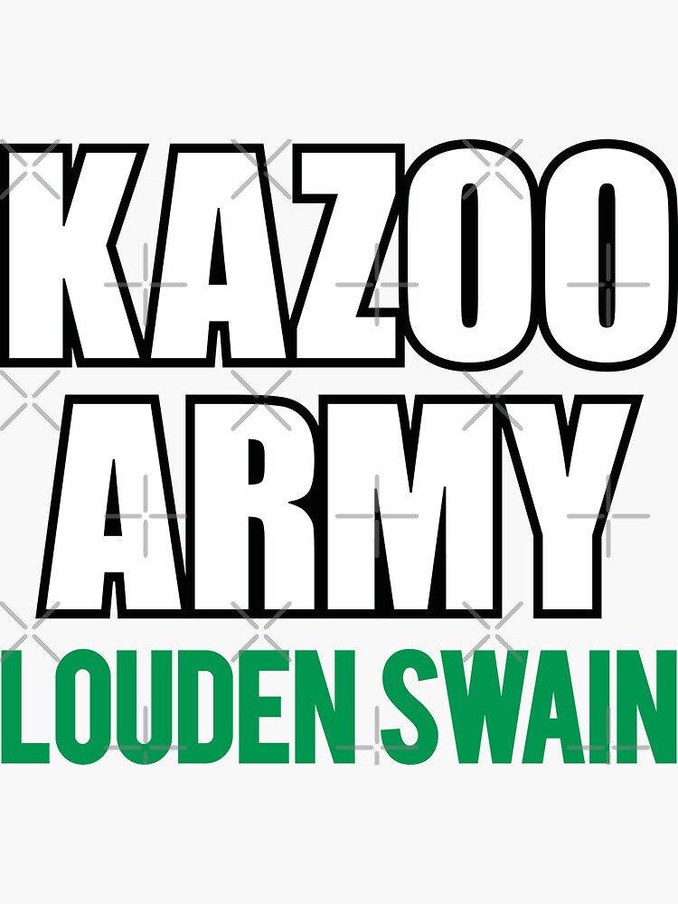 "Green Kazoo Army" Sticker for Sale by sky-alive | Redbubble