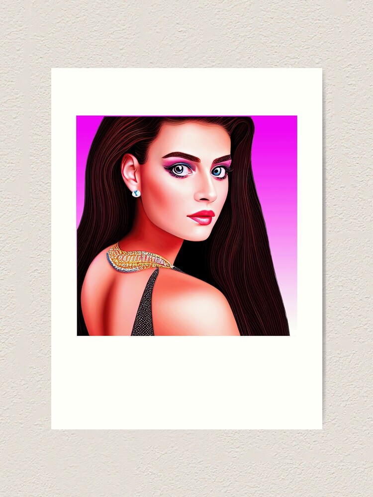 "Retrowave Synthwave 80s Character Design For The Eighties Music Lovers ...