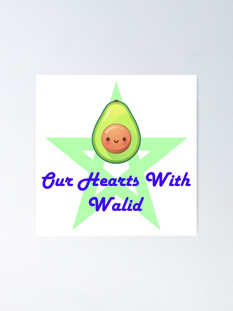 "Our HEarts With Walid Walid Regragui Citation" Poster for Sale by ...