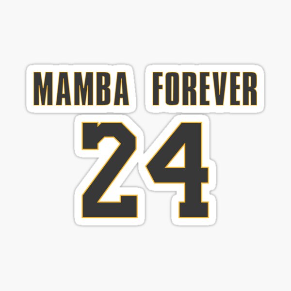 "Black Mamba Forever" Sticker for Sale by turquoisethings | Redbubble