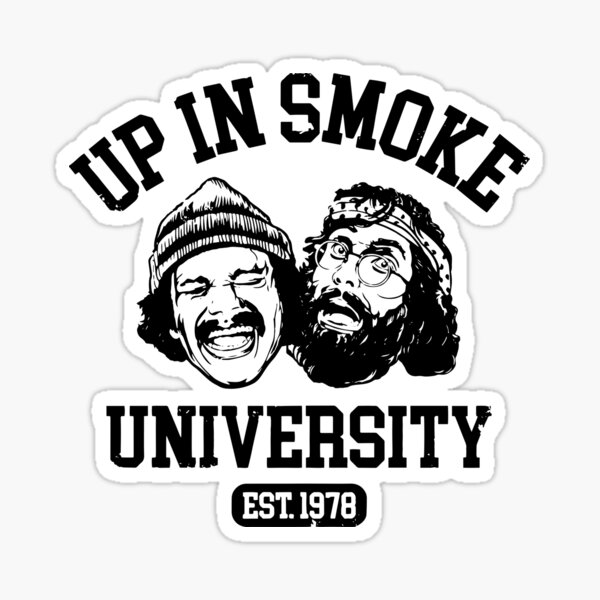 "Take Advantage Of Retro Cheech And Chong's More Easy Steps" Sticker ...
