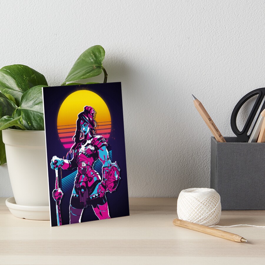 "Nemesis - Hades 2 (80s Retro)" Poster for Sale by MnA-Designs | Redbubble