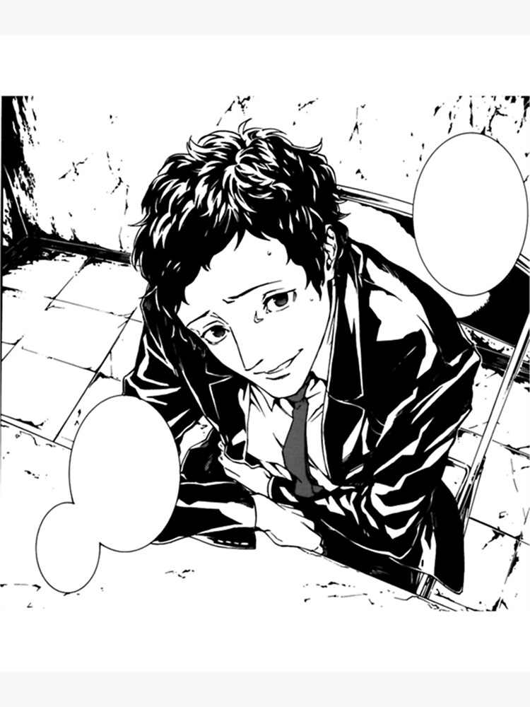 "P4A Manga Adachi " Poster for Sale by CustomWoodwo | Redbubble