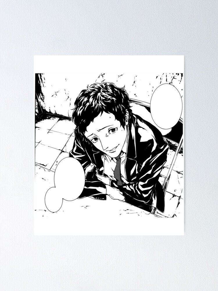 "P4A Manga Adachi " Poster for Sale by CustomWoodwo | Redbubble