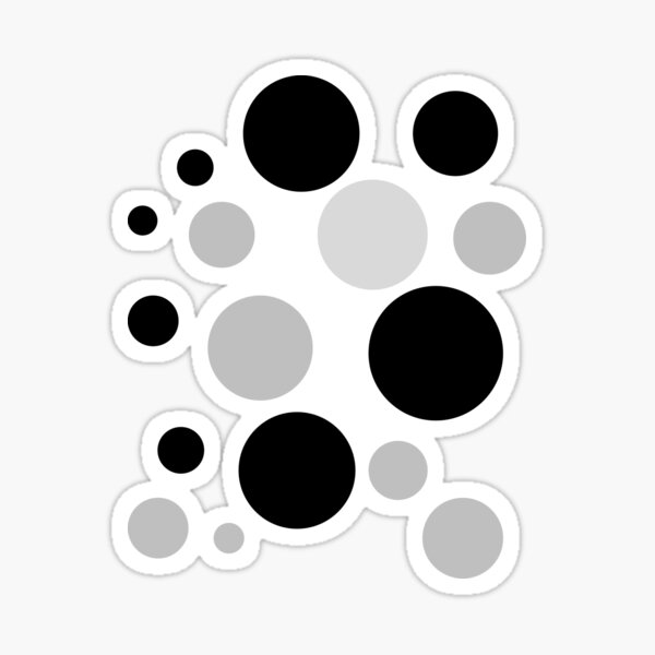 "Funny black and white" Sticker for Sale by Redstorart | Redbubble