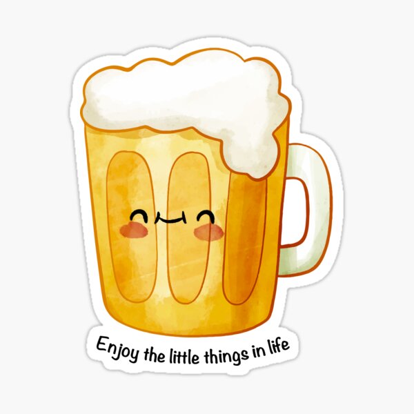 "Dad's Back To Enjoy His Little Things In Life" Sticker for Sale by ...