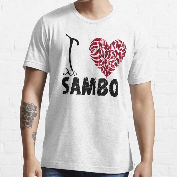 "Sambo T shirt Design I Love Sambo" T-shirt by MartialArtsNerd ...