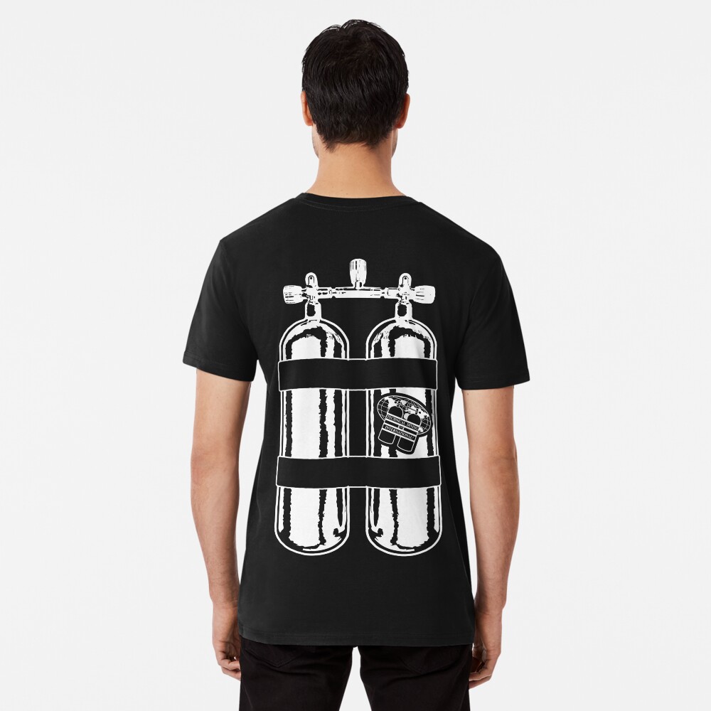 "Technical Diving International (TDI) - Double Cylinders with TDI Logo ...