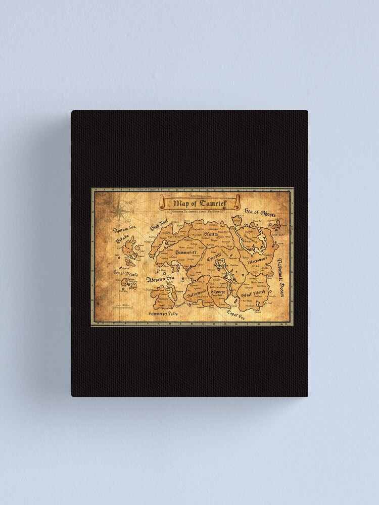 " Map of Tamriel -tamriel map setting for the Elder Scrolls games ...