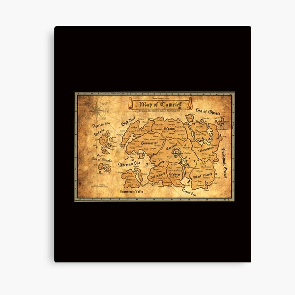 " Map of Tamriel -tamriel map setting for the Elder Scrolls games ...