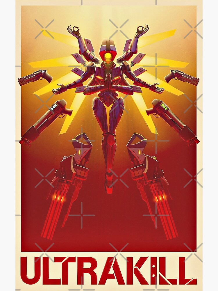 "Ultrakill" Poster for Sale by Pi-Artist | Redbubble