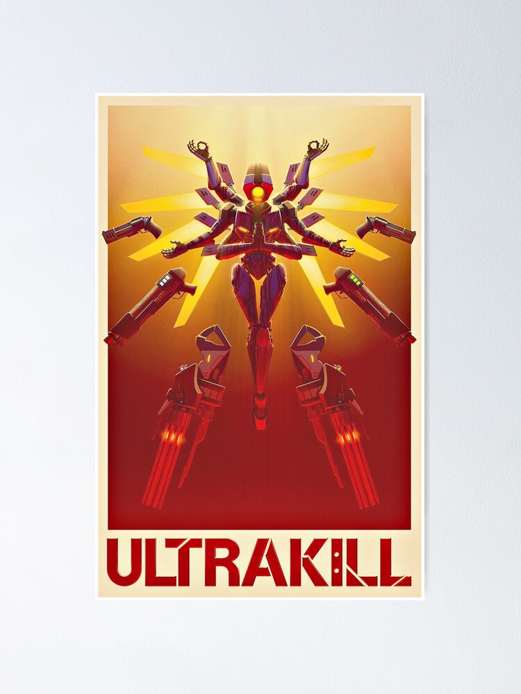 "Ultrakill" Poster for Sale by Pi-Artist | Redbubble