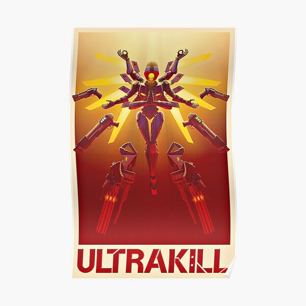 "Ultrakill" Poster for Sale by Pi-Artist | Redbubble
