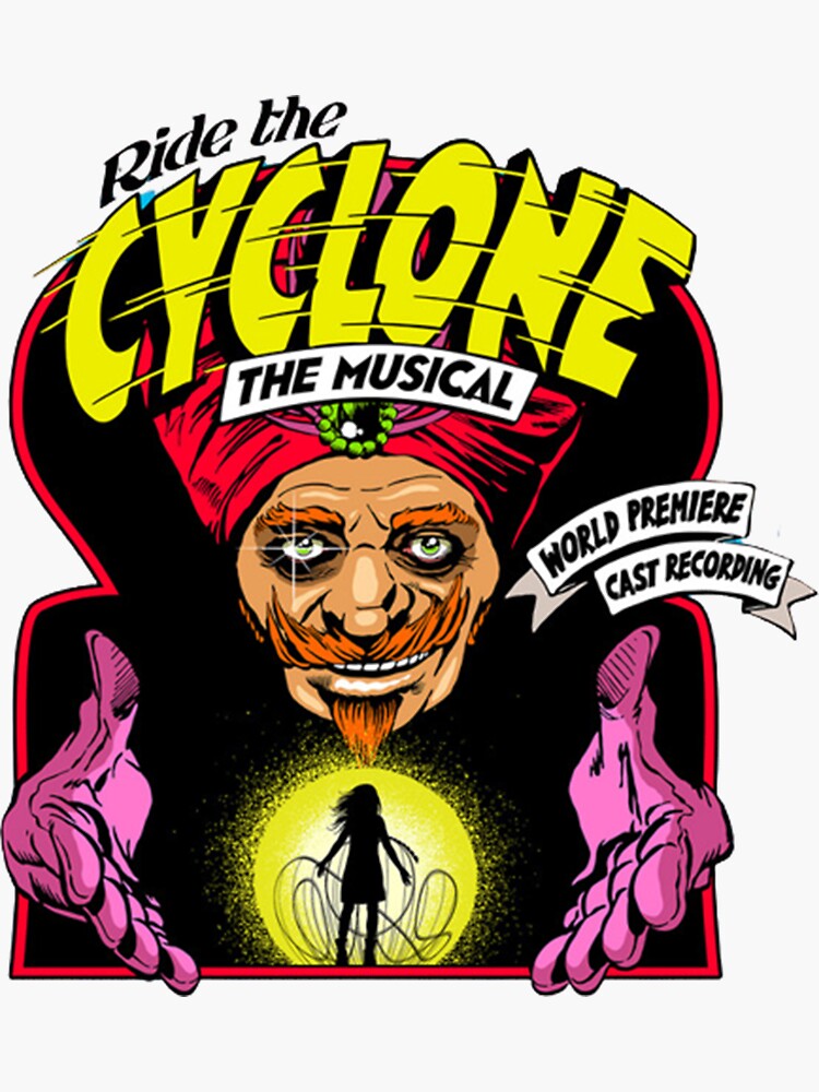 "Ride The Cyclone Musical" Sticker for Sale by Akppa | Redbubble