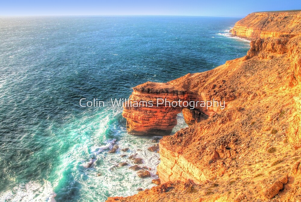 "The Natural Bridge Kalbarri Western Australia 1" by Colin Williams ...