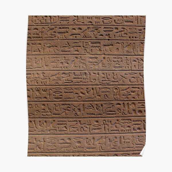 "Ancient Coding" Poster for Sale by seriyusink69 | Redbubble