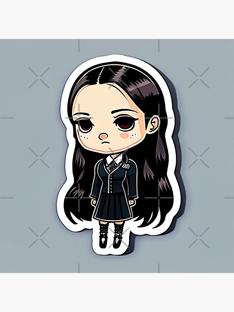 "Wednesday Addams design" Poster for Sale by Manteca-Visiva | Redbubble