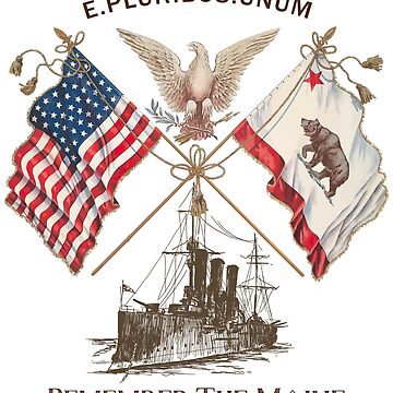 "Remember The Maine" Poster for Sale by historeetees1 | Redbubble