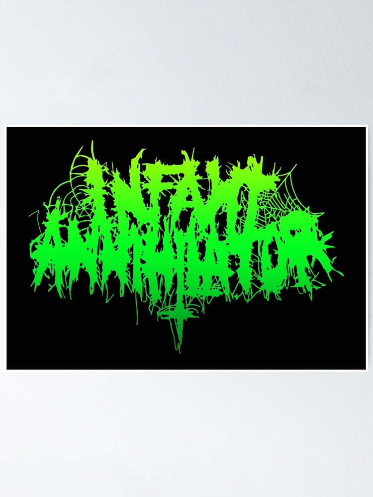 "Infant Annihilator Logo" Poster for Sale by SuperDankStore | Redbubble