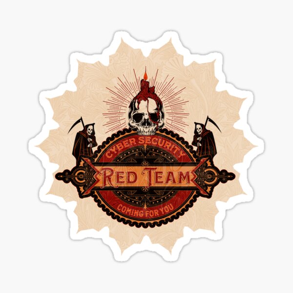 "Cyber Security Red Team 05" Sticker for Sale by ArcDesignsCandM ...