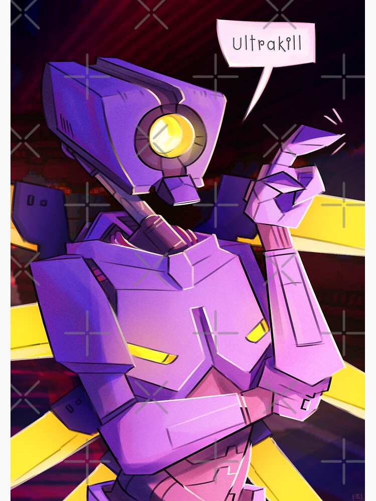 "Ultrakill" Sticker for Sale by Pi-Artist | Redbubble