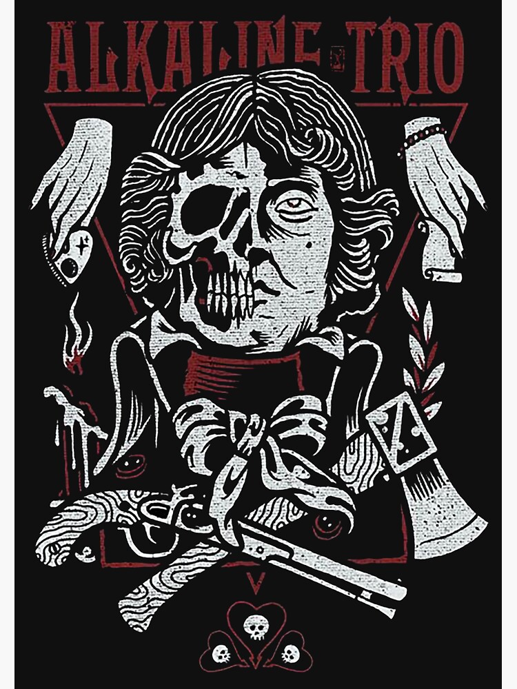 "Band Alkaline Trio" Sticker for Sale by mudallog | Redbubble