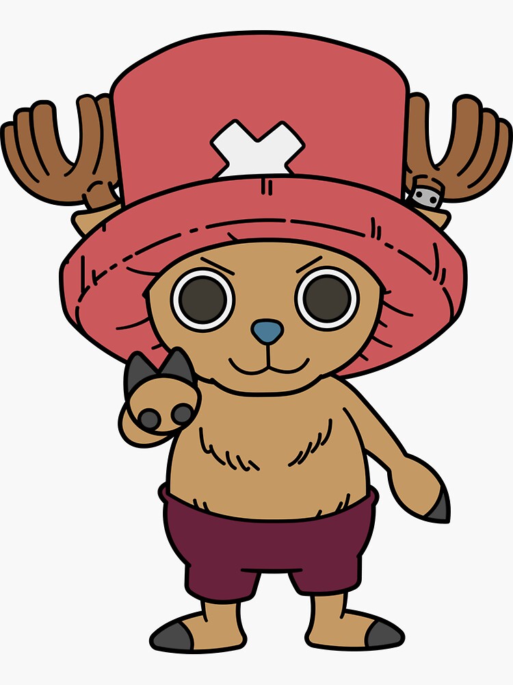 "Tony Tony Chopper" Sticker for Sale by Light-Lenser | Redbubble