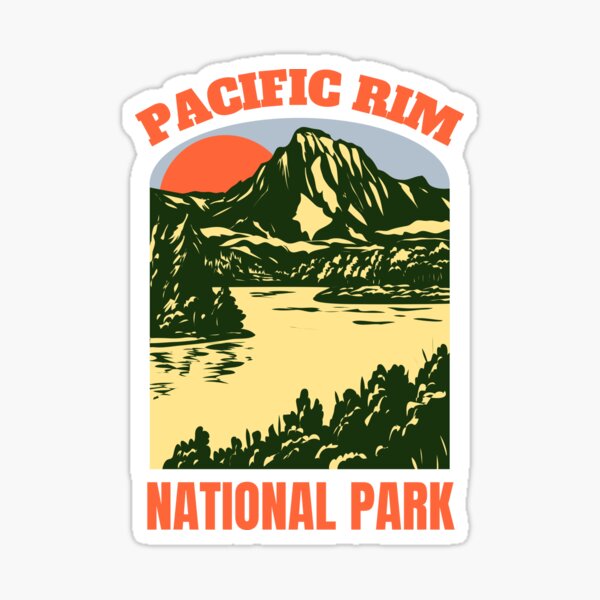 "Pacific Rim National Park Reserve" Sticker for Sale by retrotravelart ...