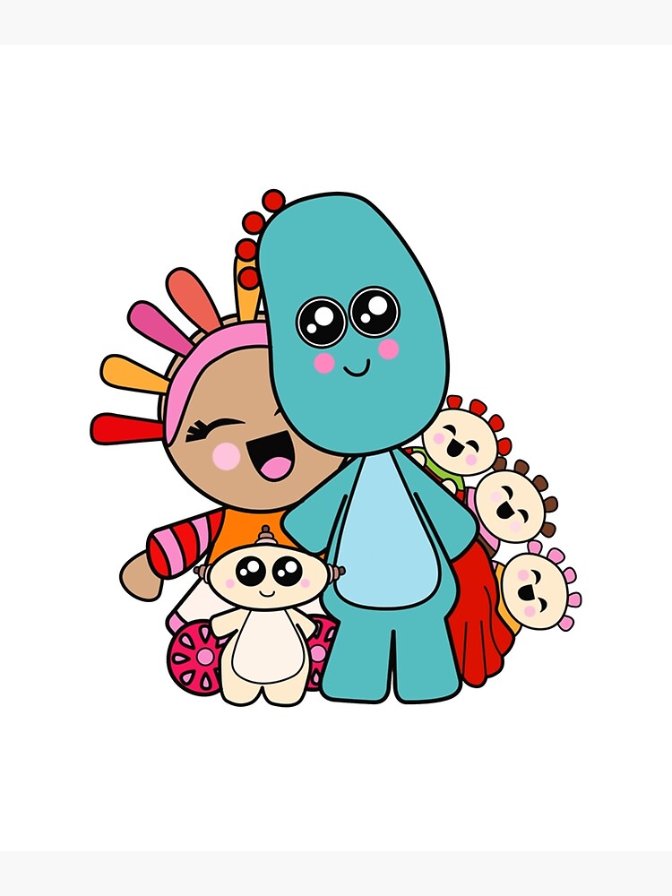 "iggle piggle" Poster for Sale by Fabia-lopez | Redbubble