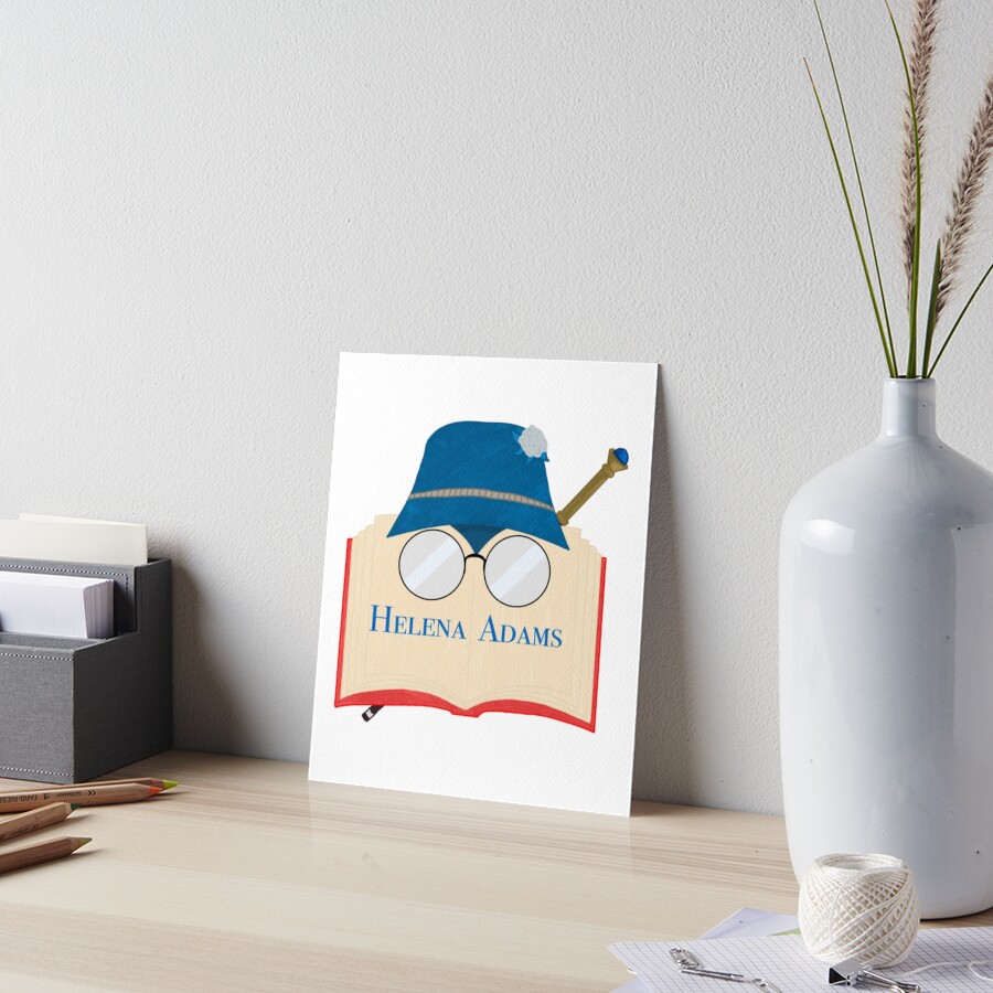 "Helena Adams Logo " Art Board Print for Sale by pearletwend | Redbubble