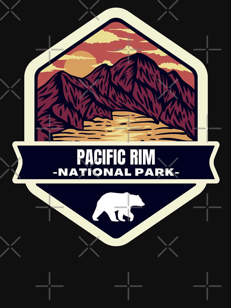 "Pacific Rim National Park Reserve" T-shirt for Sale by retrotravelart ...