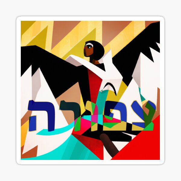 "zipporah Black Jewish Queen" Sticker for Sale by kabbalahart | Redbubble