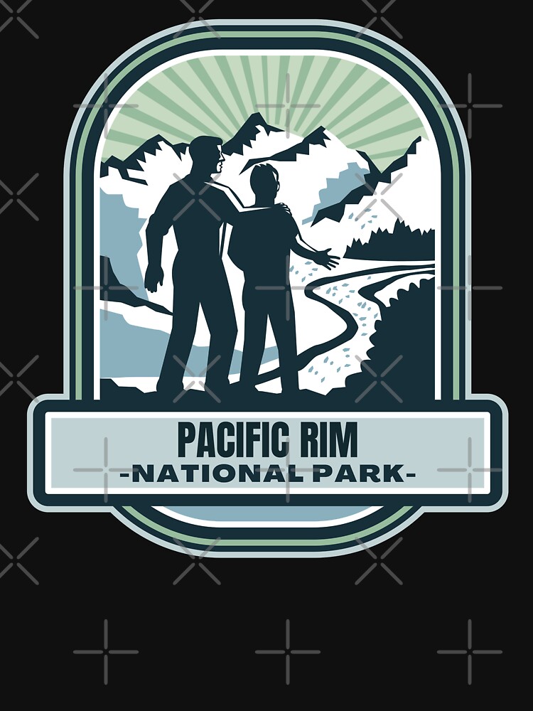 "Pacific Rim National Park Reserve" T-shirt for Sale by retrotravelart ...