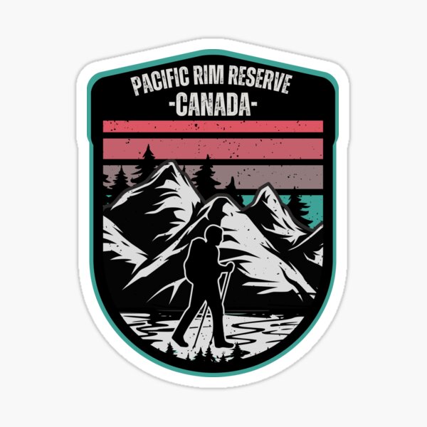 "Pacific Rim National Park Reserve" Sticker for Sale by retrotravelart ...