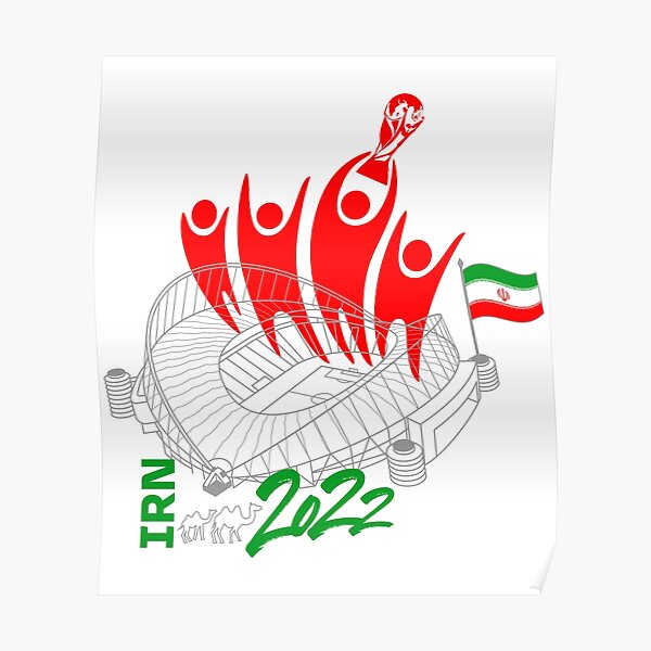 "Iran Soccer 2022" Poster for Sale by toga1125 | Redbubble